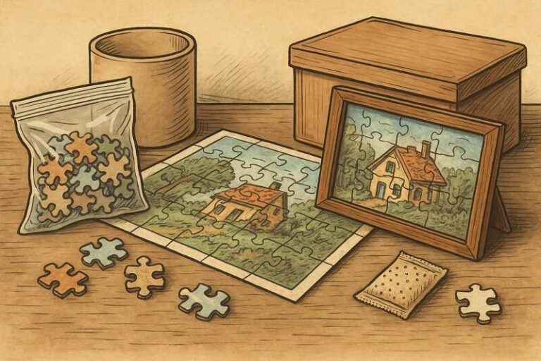 Techniques pour conserver un puzzle sans l’abîmer
